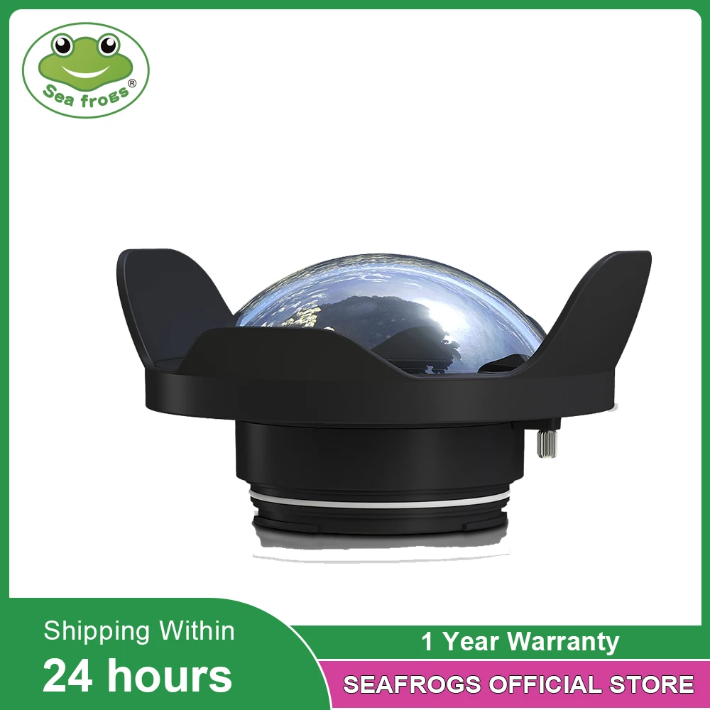 Seafrogs 6 inch Dry Dome Port for Meikon & SeaFrogs DSLR Housings V.1 ...