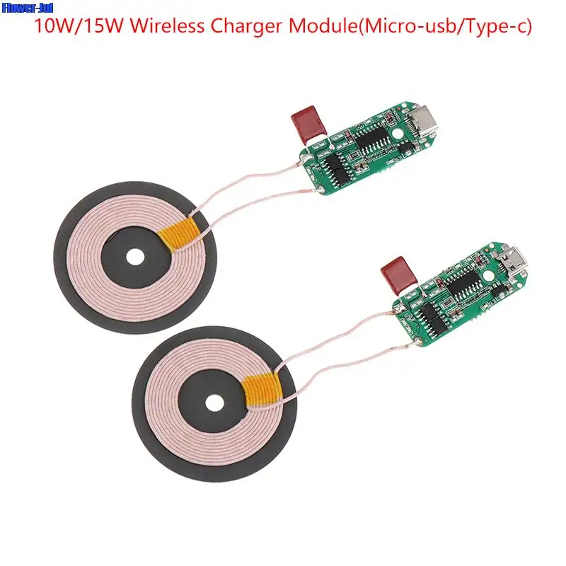 10-15W-Fast-Wireless-Charger-Module-Micro-Type-C-Universal-Mobile ...