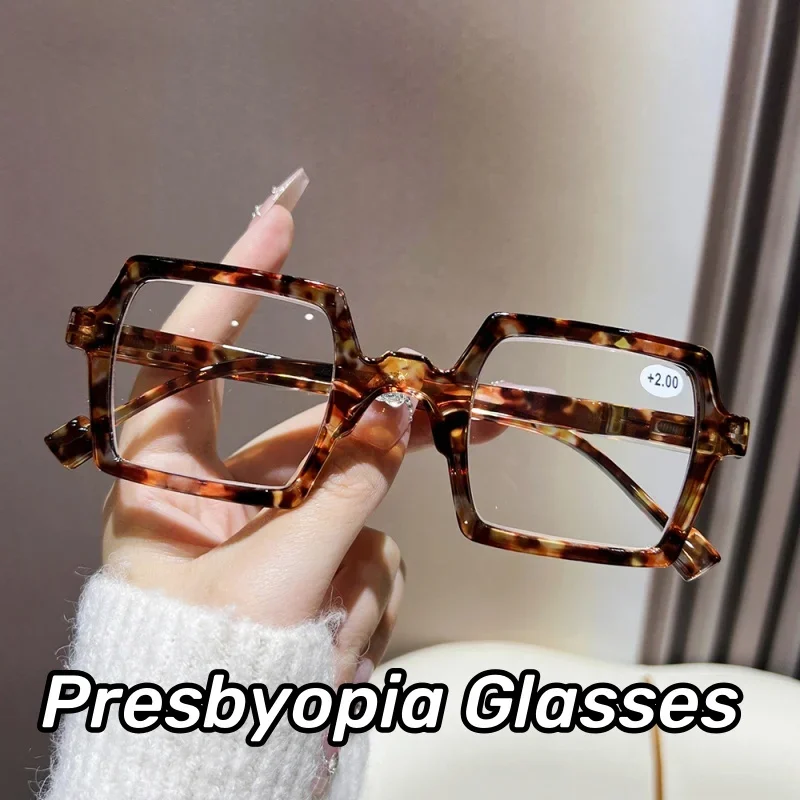 2024-Trending-New-Sqaure-Reading-Glasses-Frame-Women-Men-Computer ...