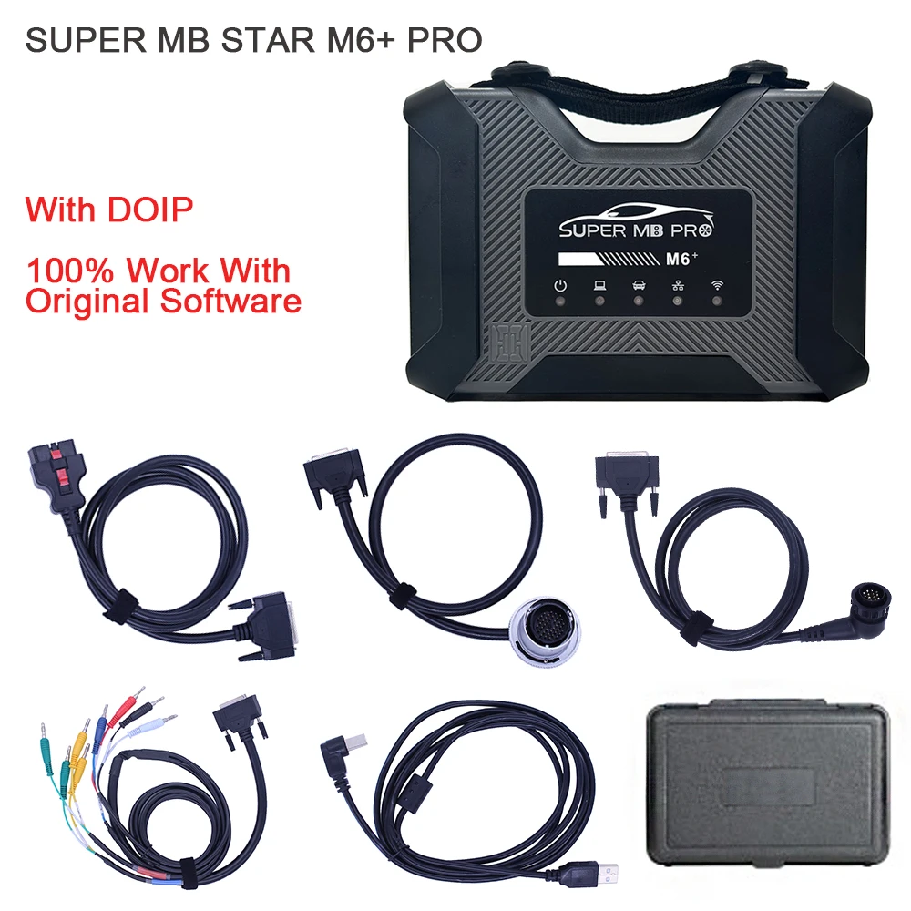 DoIP WIFI SUPER MB PRO M6+ VCI Full Configuration Work on Cars and ...