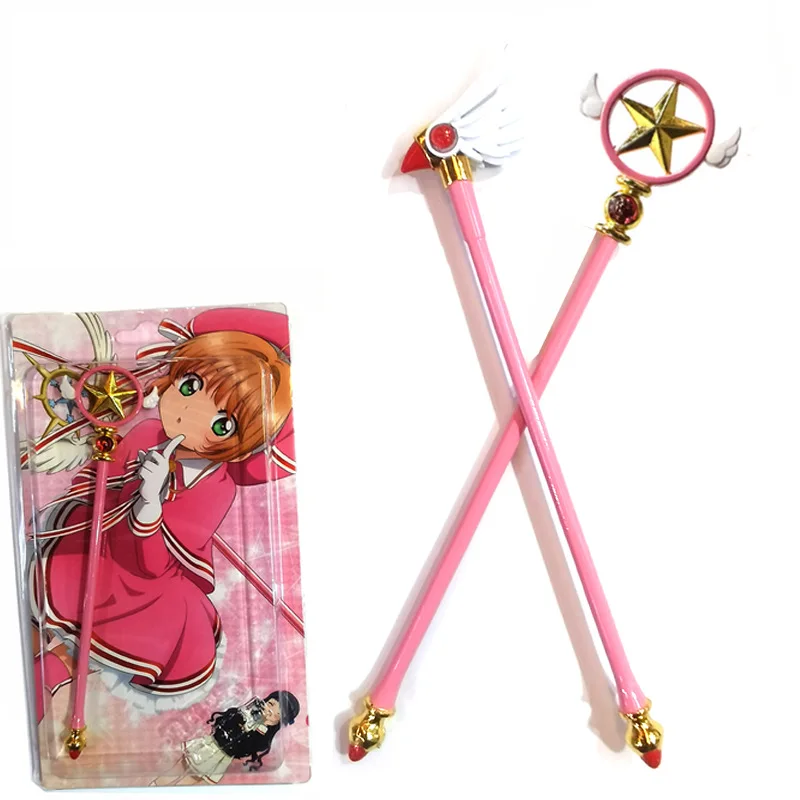 Captor-de-cartas-de-Anime-Sakura-The-Clow-Varita-m-gica-de-estrella ...