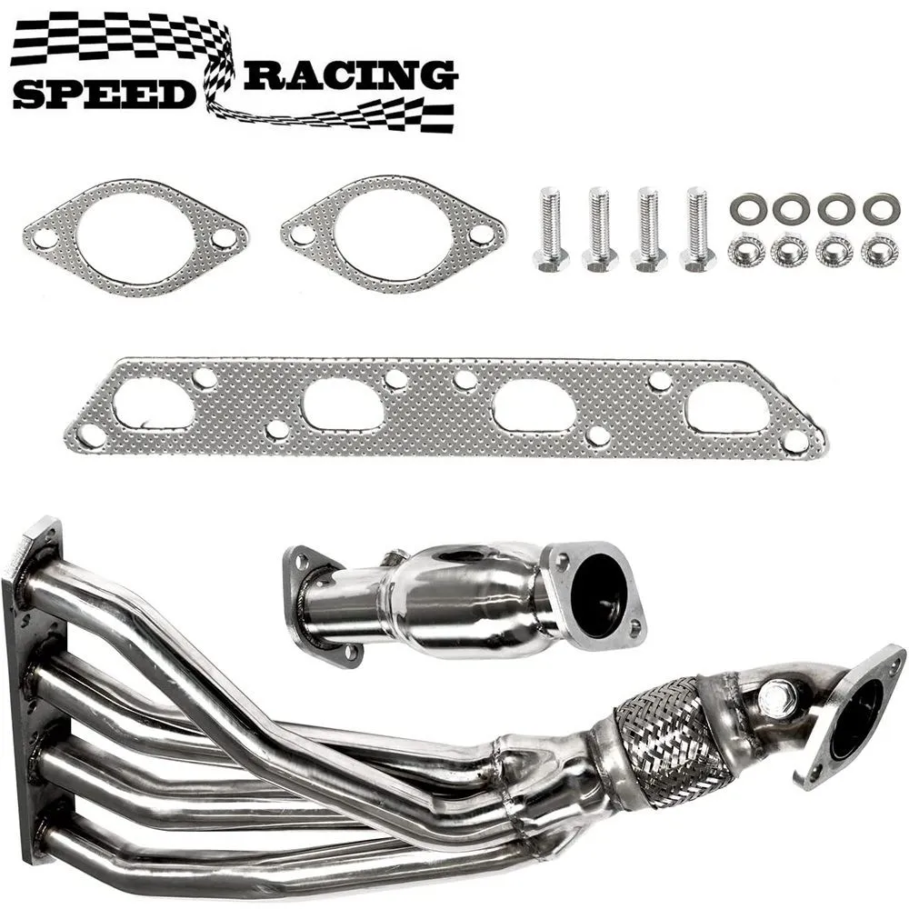 Stainless-Steel-Exhaust-Headers-Manifold-Long-Tube-Exhaust-Manifold ...