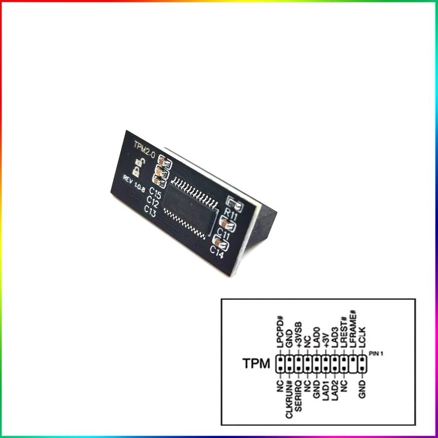 M-dulo-TPM-2-0-de-20-pines-para-plataforma-de-seguridad-Compatible-con ...