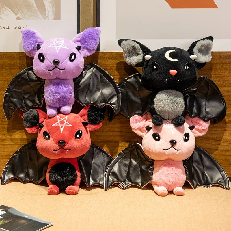 Dark-Series-Vampire-Plush-Bat-Toy-Pentacle-Moon-Bat-Doll-Stuffed-Gothic ...