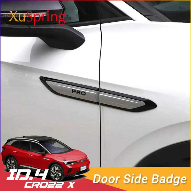 Car Original Side Wing Fender Door Emblem for VW ID.4 Pro X 2021 2022 ...