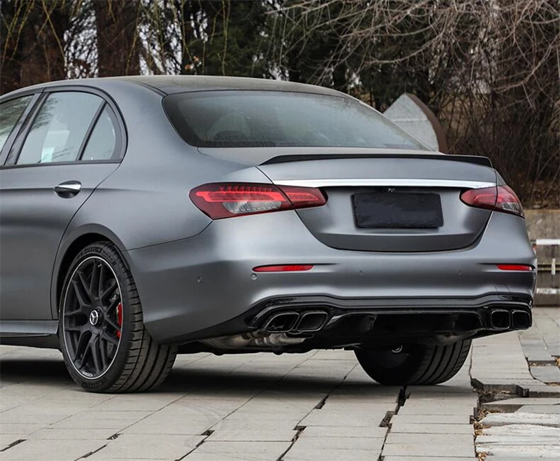 Voor Mercedes Benz E Klasse W213 E200 E260 E300 E63S 2021 2022 2023 Real Carbon Fiber Spoiler ...