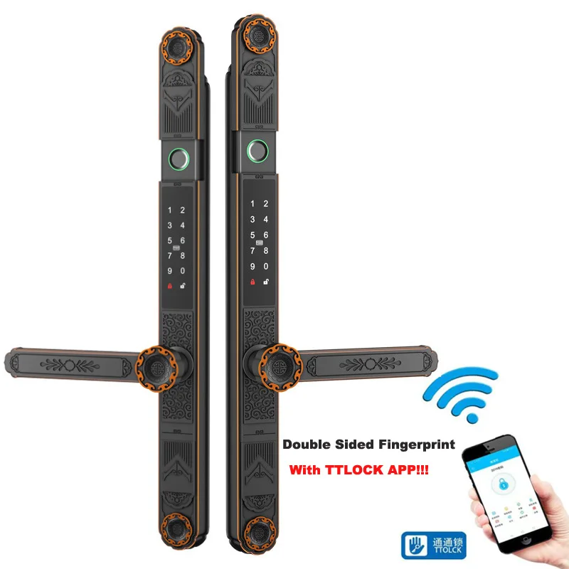 TTLock-Outdoor-Smart-Gate-Double-Sides-Fingerprint-RFID-Keyless ...