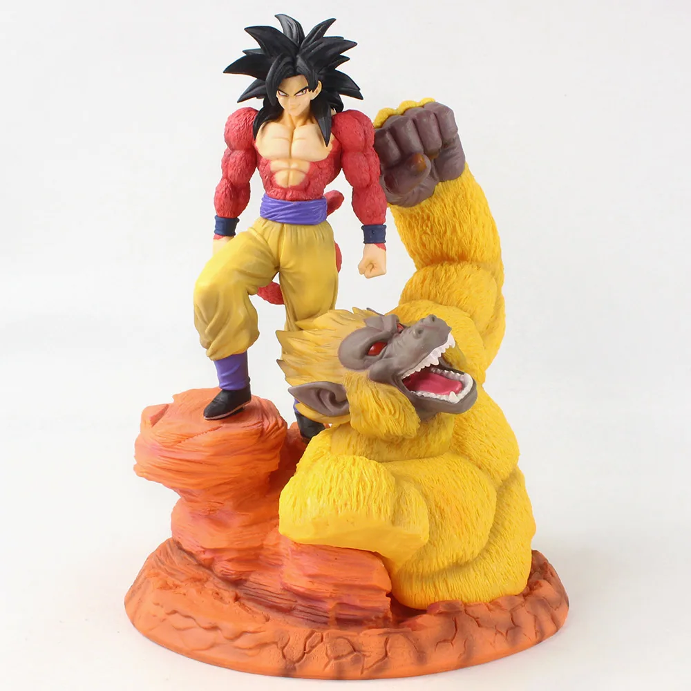 Figura de Dragon Ball Big Super Saiyan 4, Son Goku, gran mono ...
