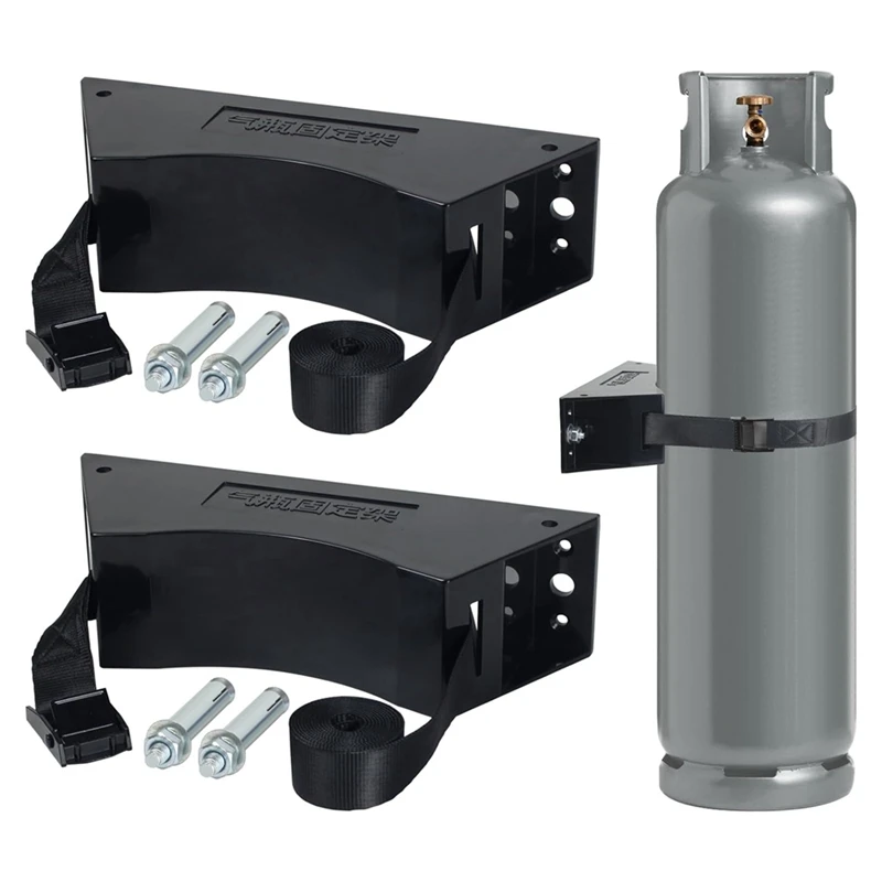 2PCS-Propane-Tank-Holder-Propane-Tank-Mount-Gas-Cylinder-Holder-With ...