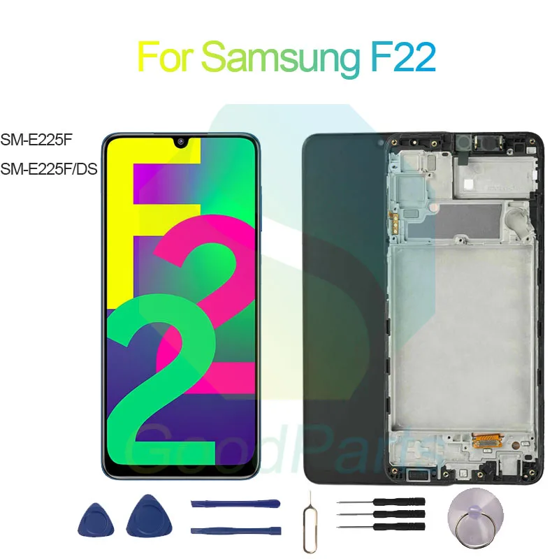Samsung F22 Screen Display Replacement 1600*720 SM E225F, SM E225FDS ...