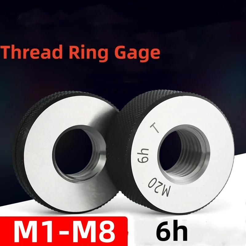 1SET-1-GO-1-NOGO-Non-Standard-Metric-Fine-Tooth-Thread-Ring-Gauge-6h ...