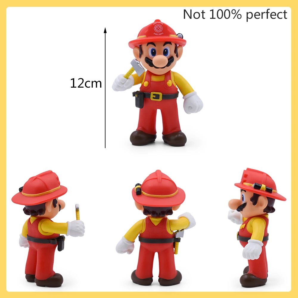 Figura de acción de Super Mario Bros Luigi, modelo de juguete de Bowser ...