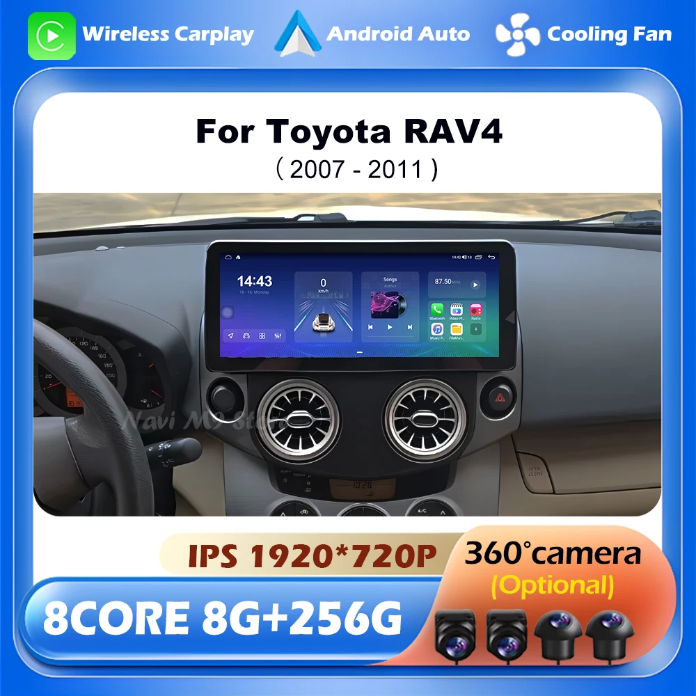 Wireless-CarPlay-for-Toyota-RAV4-2007-2011-Car-intelligent-System ...
