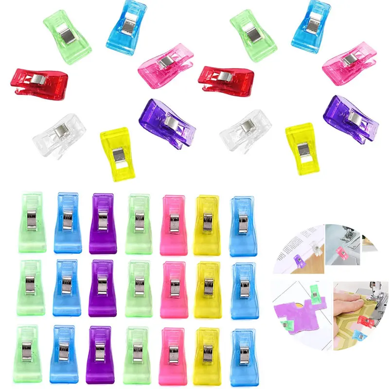 20Pcs-Multi-Purpose-Clips-Sewing-Clips-Quilting-Clips-Binding-Clips-for ...