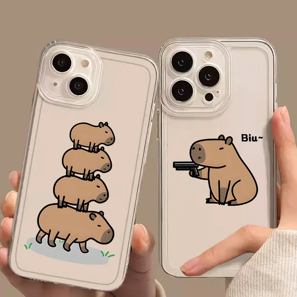 Cute-Capybara-Phone-Case-for-Samsung-Galaxy-S22-Plus-S23-S24-Ultra-S20 ...