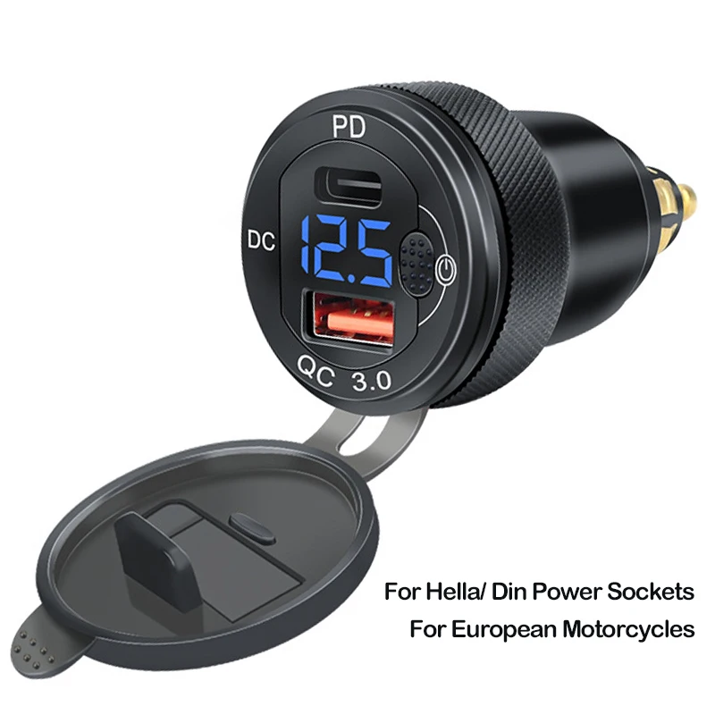 For-BMW-R1250GS-R1200GS-R1200RT-F850GS-Motorcycle-Quick-Charge-USB-C ...