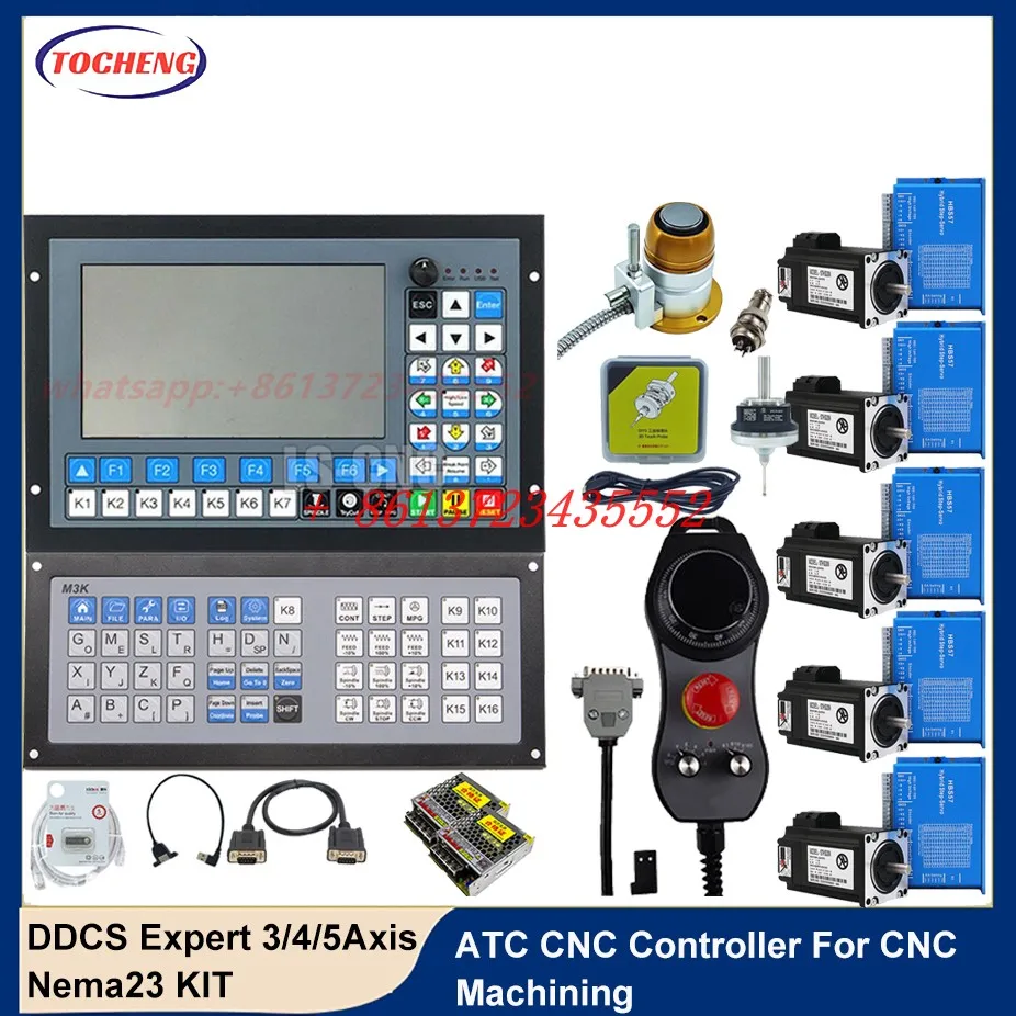 DDCS-Expert-Nema23-Closed-loop-motor-CNC-machining-kit-3-4-5-axis ...