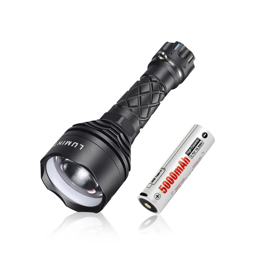 THOR-3-LEP-flashlight-21700-battery-support-2500-meters-long-distance ...
