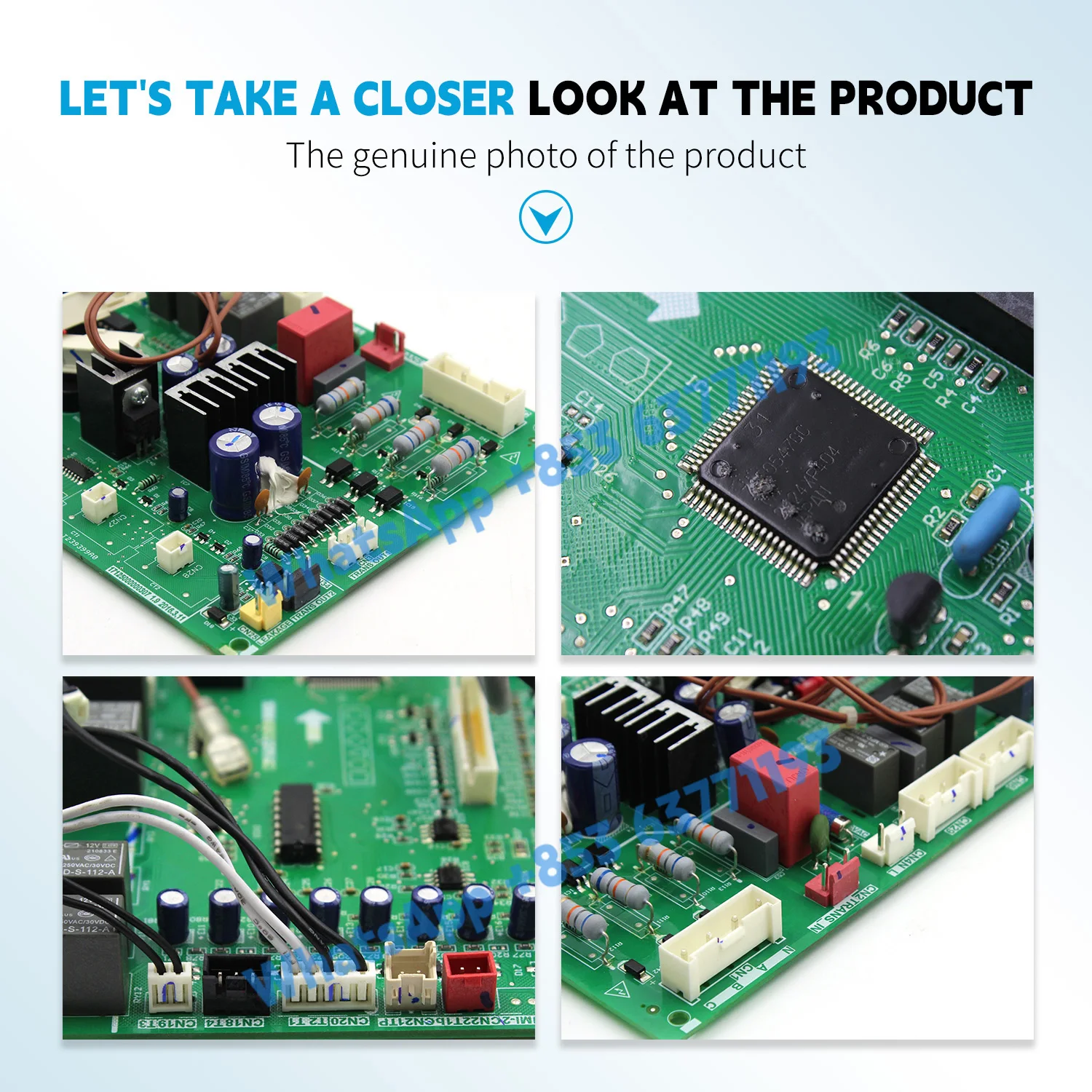 Indoor Main Control Board Assembly pcb 17125200000812 For Midea VRF ...