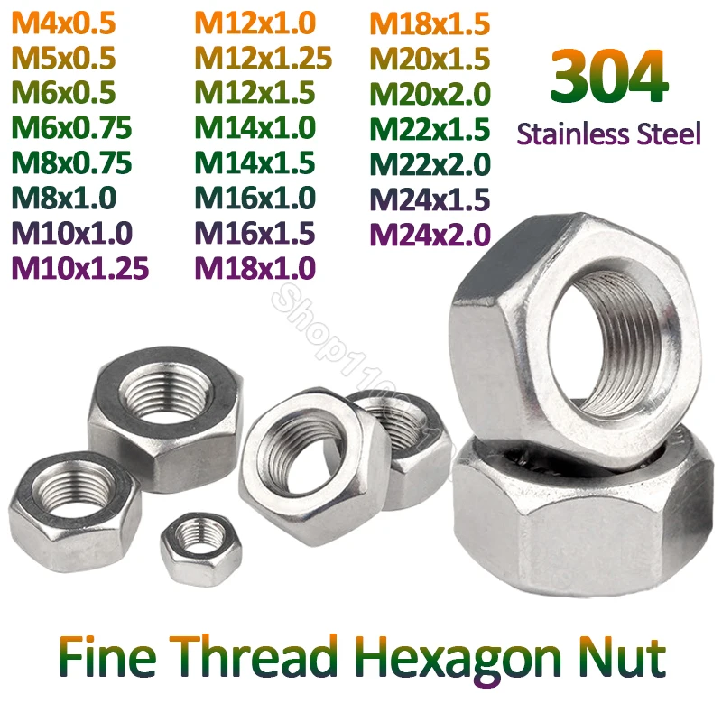 5-10Pcs-M4-M5-M6-M8-M10-M12-M14-M16-M18-M20-M22-M24-DIN934-Fine.jpg