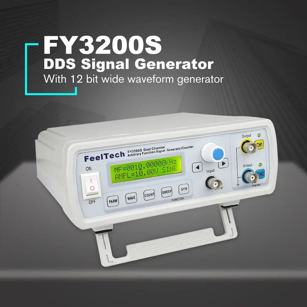 FY3200S-12MHZ-25MHz-Digital-DDS-Dual-channel-Function-Signal-Source ...