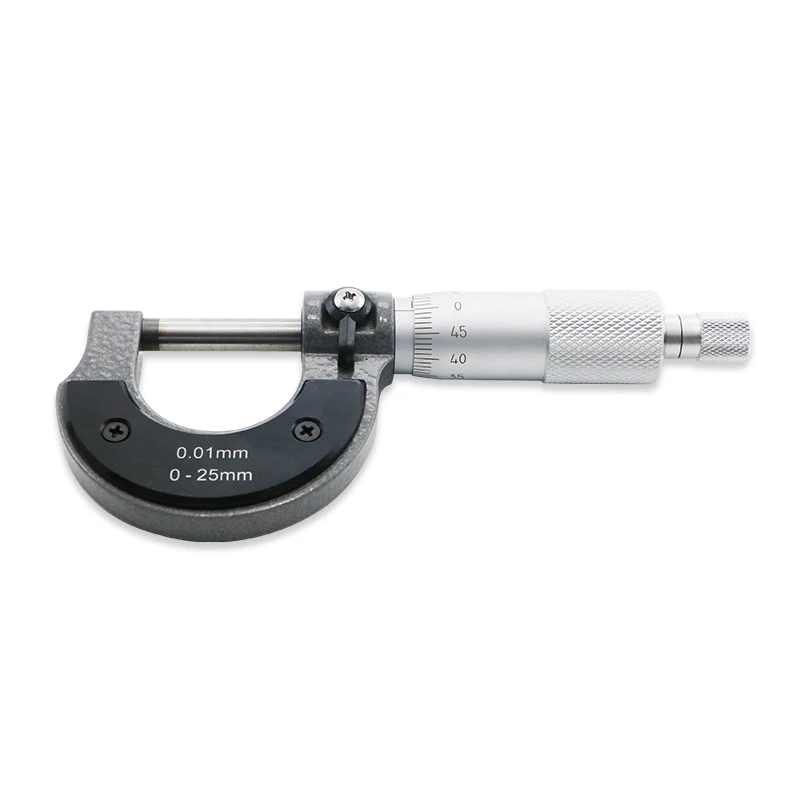 Precise Gauge Micrometer 0-25mm 0.01mm Outside Metric Caliper ...
