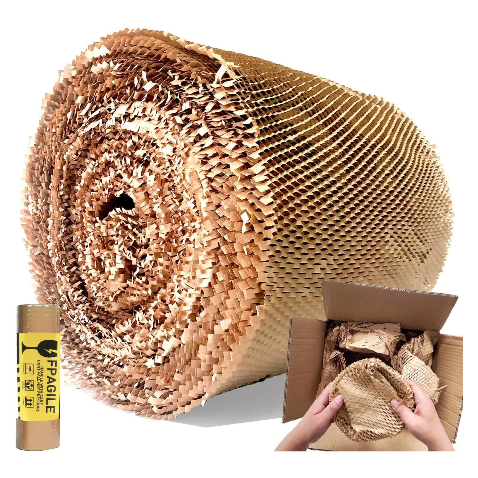 SMVP-rollo-de-papel-kraft-de-panal-de-abeja-Material-de-embalaje-de ...