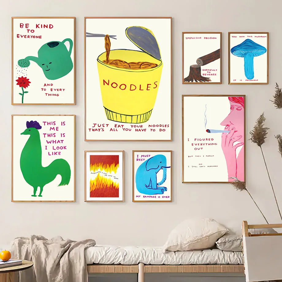 David Shrigley Posters | Art Posters Prints | Art Print Scandinavian ...