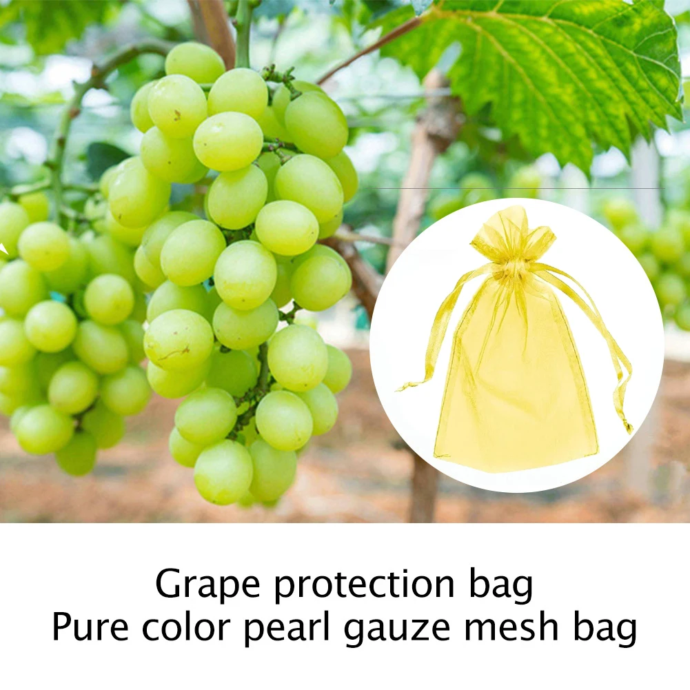 Jardinière,Sacs de Protection de raisin pour Fruits et légumes,filet de ...