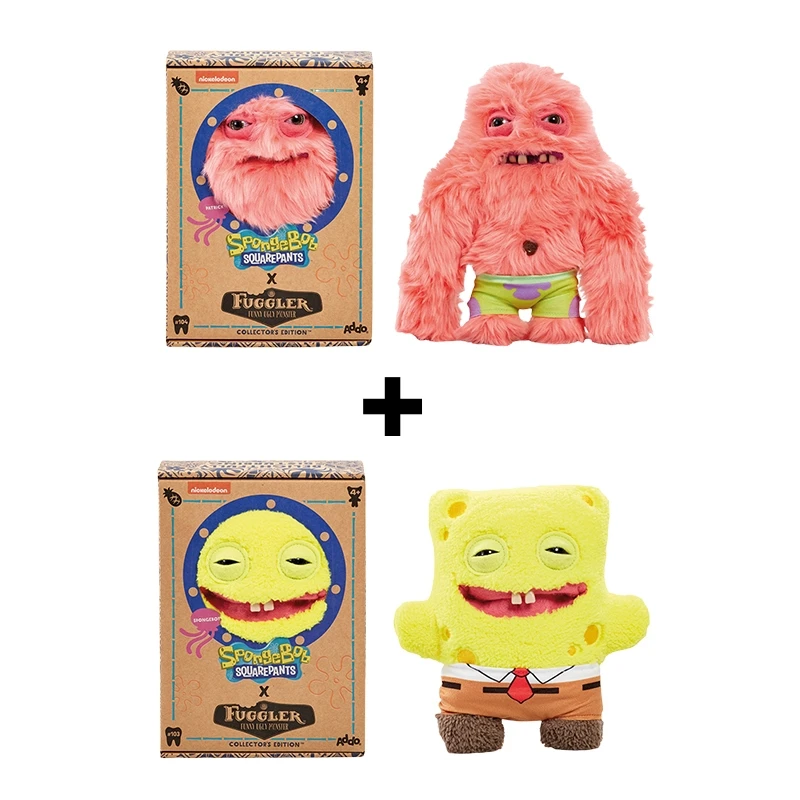 22cm Original Fuggler Plush Toys Ugly Monster Spongebob Squarepants ...