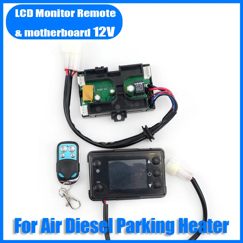 12v Air Diesel Heater Lcd Monitor Switch Control Controller Board ...