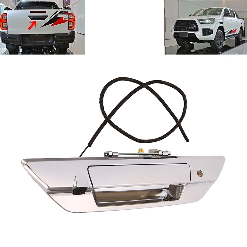 Car-Tailgate-Handle-Bezel-With-Rear-Camera-Wire-Assy-69090-0K350-For ...