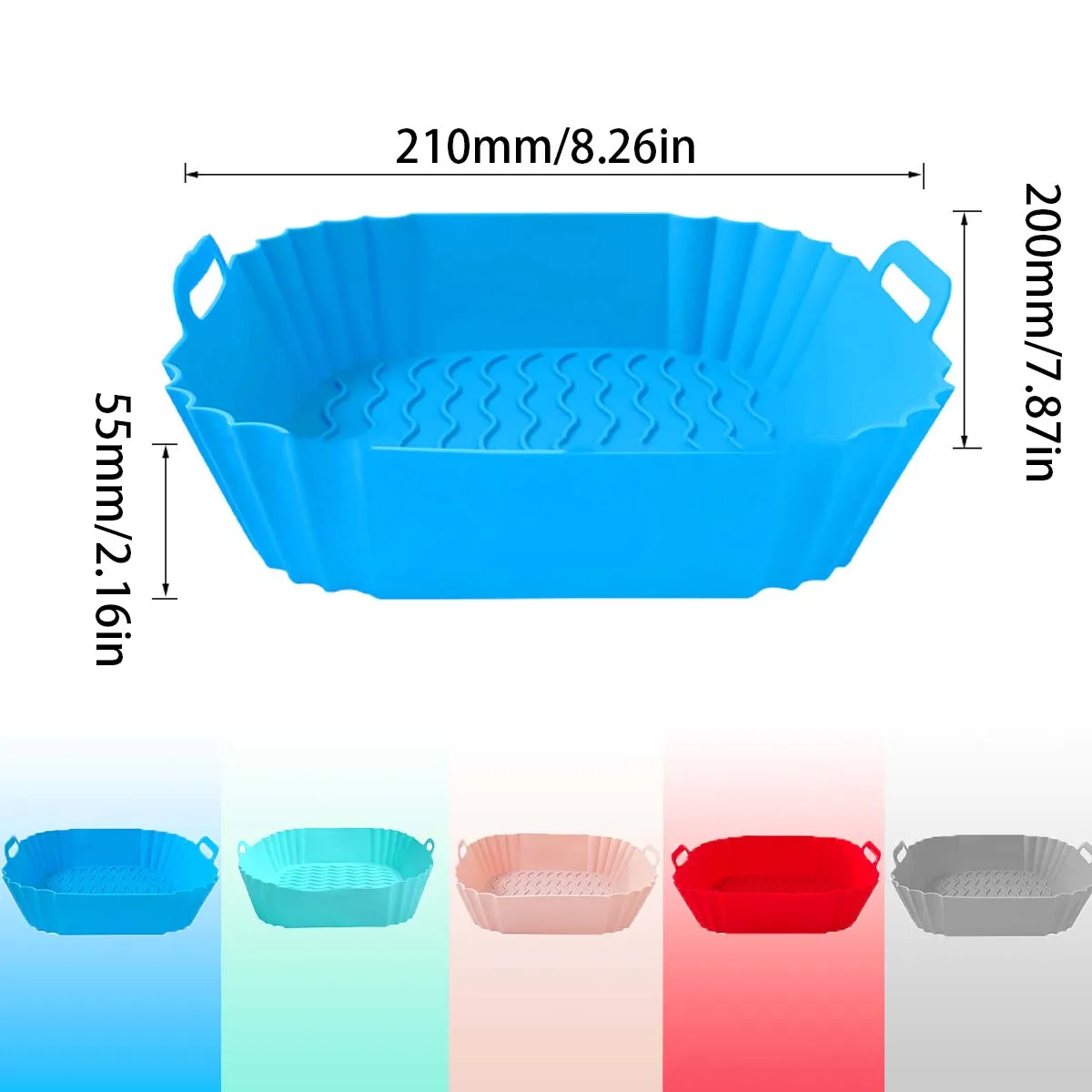 Reusable Silicone Air Fryer Liners – Chef Choice Depot