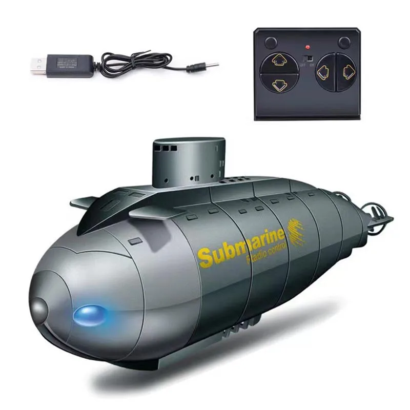 Children Rc Boat Remote Control Six-channel Submarine Fish Tank ...