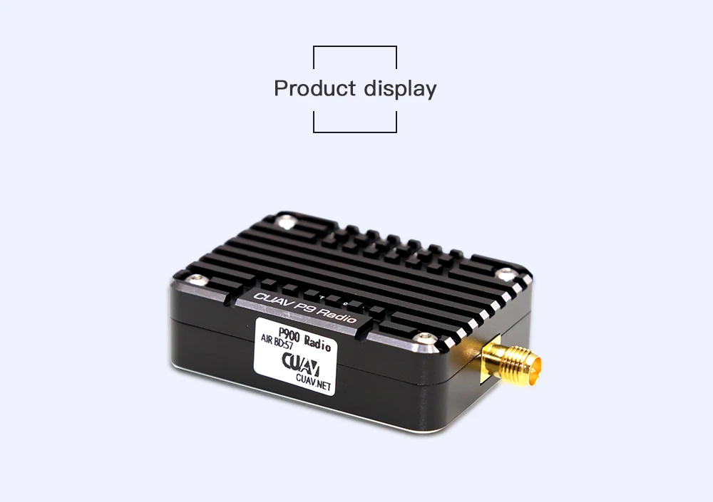 CUAV P9 - Module de transmission sans fil de télémétrie radio 900MHZ Pix pour station de ...