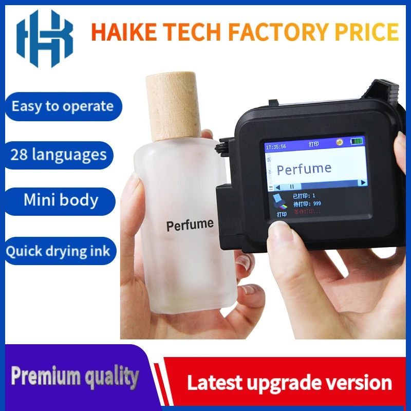 Mini Portable Label Handheld Inkjet Printer For Printing Production ...