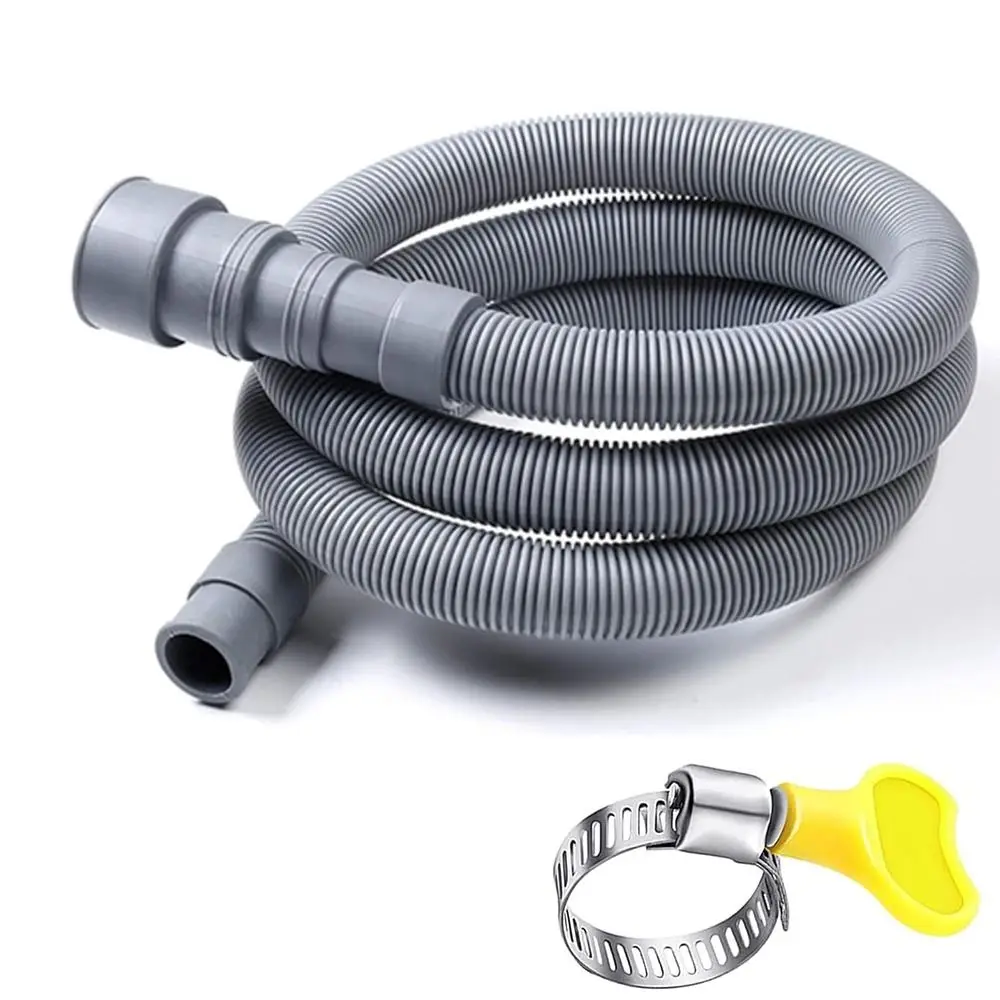 1m 3m 5m Washing Machine Drain Hose EVA Flexible Dishwasher Drain Hose ...