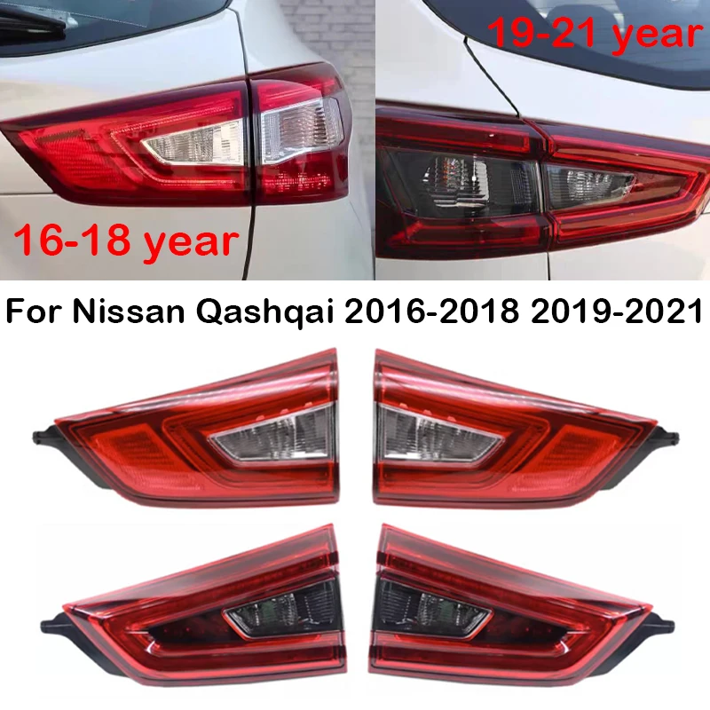 LED-Car-Rear-Stop-Brake-Tail-Light-For-Nissan-Qashqai-2016-2018-2019 ...