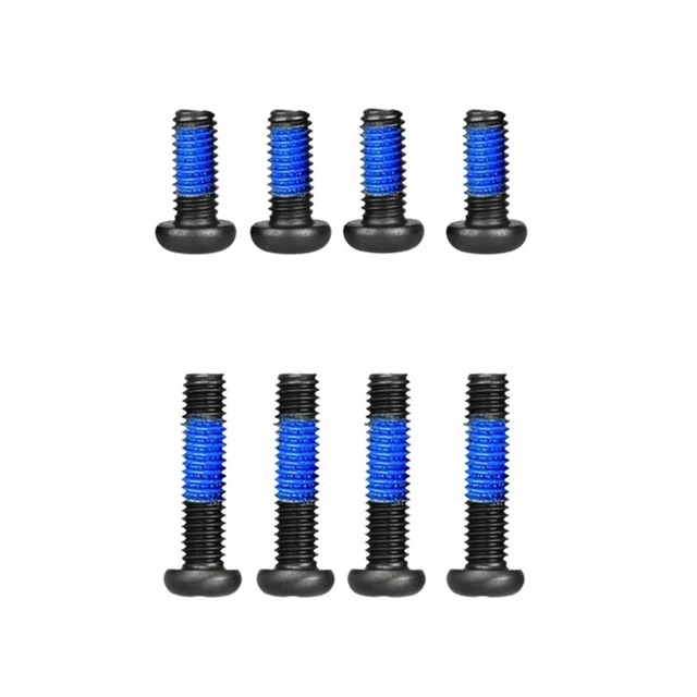 8/12/16pcs Metal Screws Kit Replacement Game Console Back Cover Housing ...