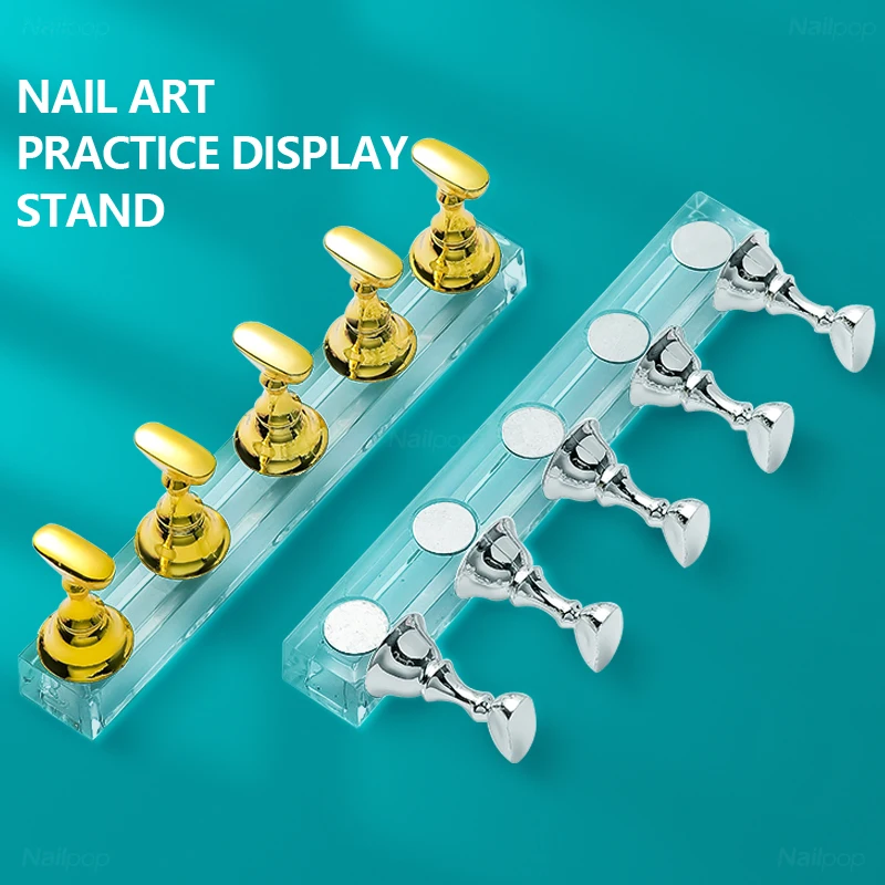 False Nail Tips Practice Display Stand - Limegirlstore