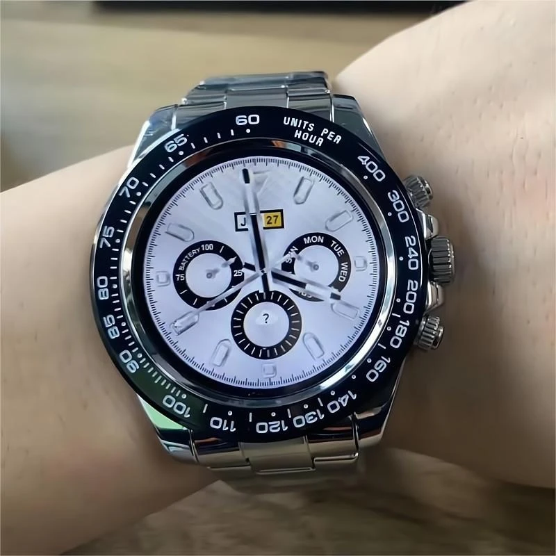 Aw13 Smart Watch 1.3 Inch Hd Color Screen Full Circle Touch Control ...