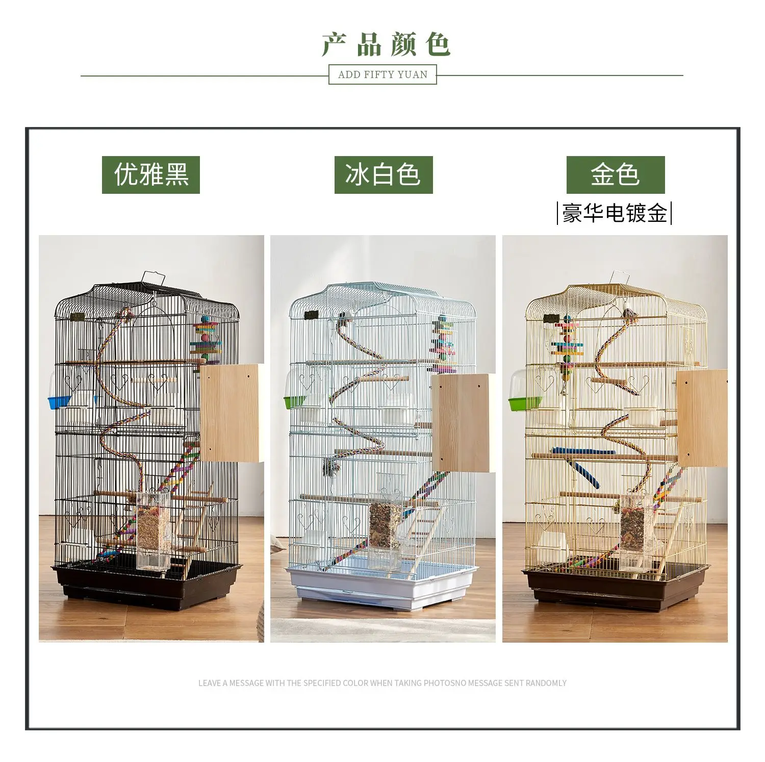 Ăn Lồng Chim Lớn Kích Thước Tổ Vẹt Mang Lồng Chim Hamster Lovebird Vẹt ...
