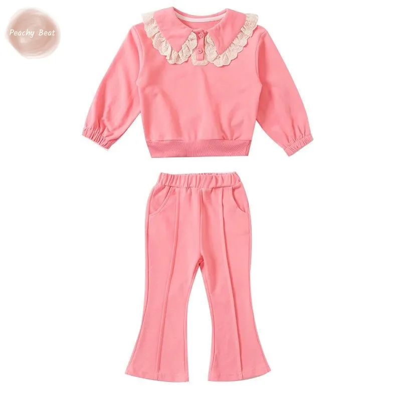 Fashion-Baby-Girl-Cotton-Clothes-Set-Lace-Hoodie-Pant-2PCS-Infant ...