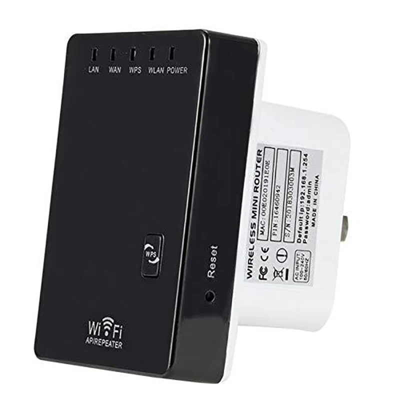 REPETIDOR PUNTO DE ACCESO WIFI DE PARED STEREN LAN/WAN