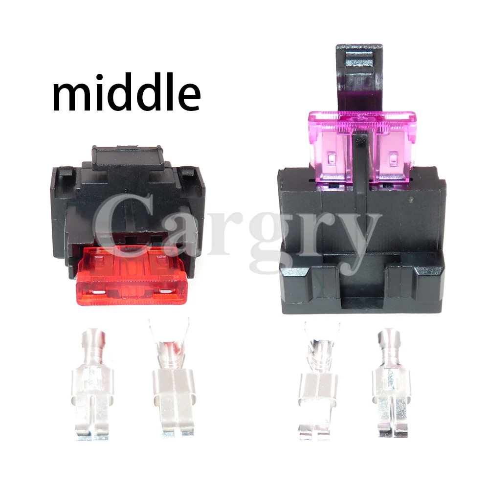 1-Set-Middle-Fuse-Box-BX2021A-BX2021B-Medium-Auto-Insurance-Socket-AC ...