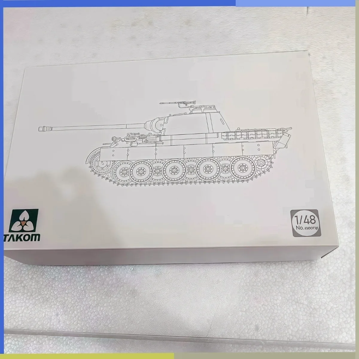 TAKOM 1/48 Scale 4800GIFT1 Panther Type A GERMAN Tank Model Kit Custom ...