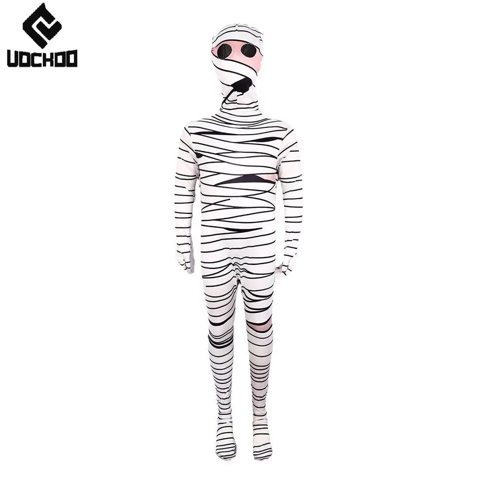 Mono de momia de Halloween, disfraz de Cosplay herido, mono para chico ...