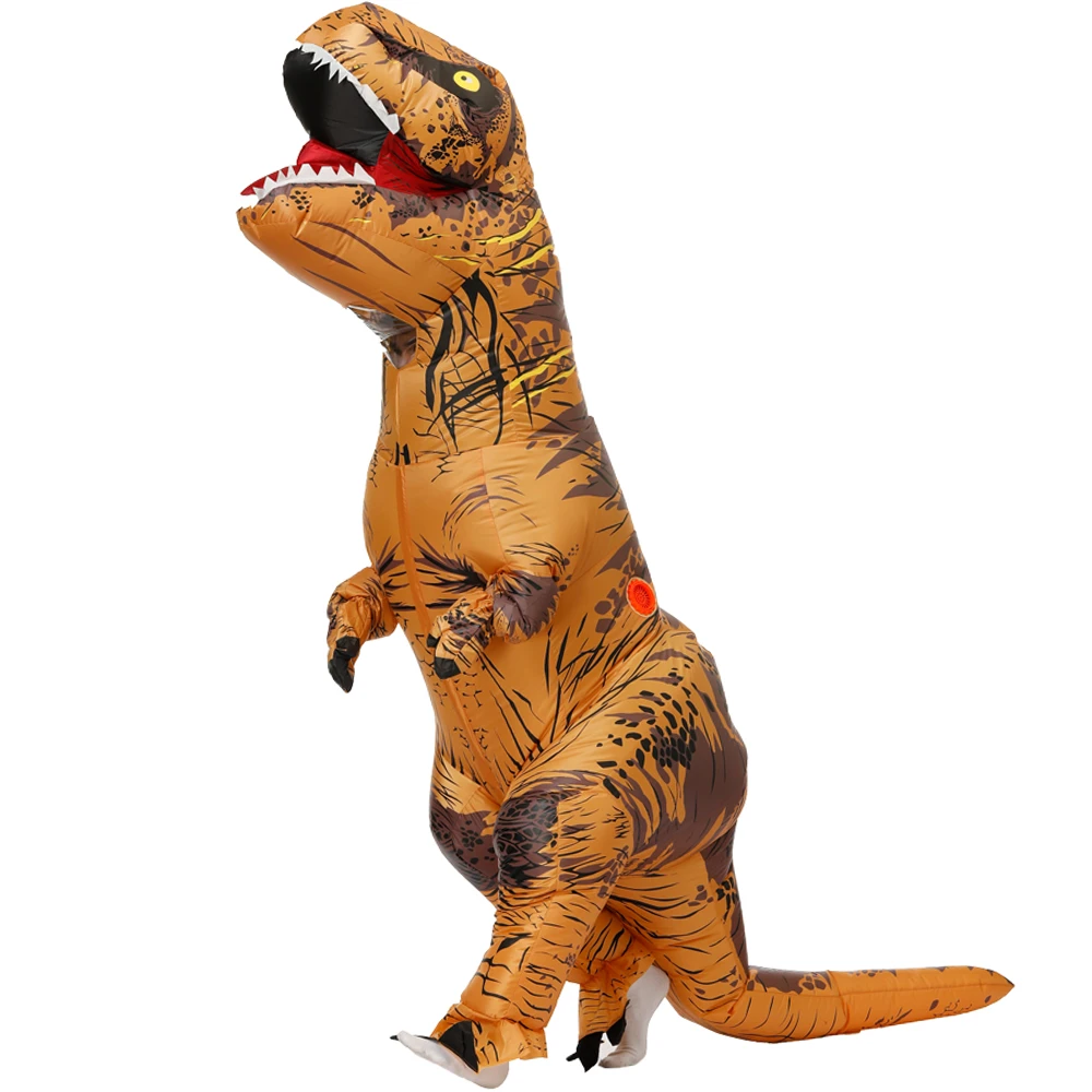 Inflatable Dinosaur Costumes T Rex Cosplay Anime Blow Up Party ...