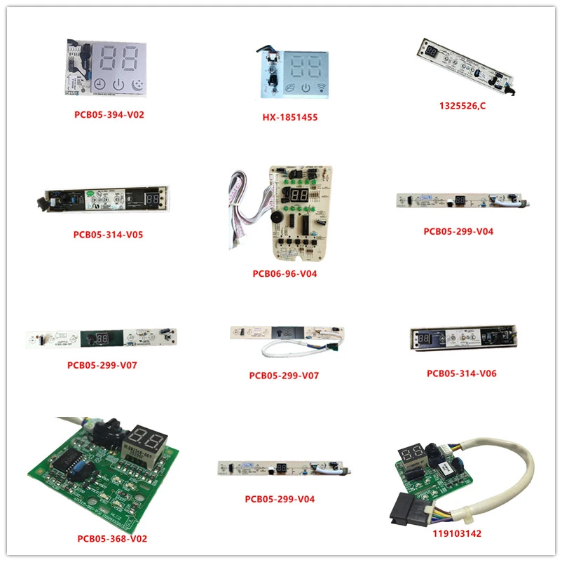 PCB05 394 V02|HX 1851455|1325526.C|PCB05 314 V05|PCB06 96 V04|PCB05 299 ...