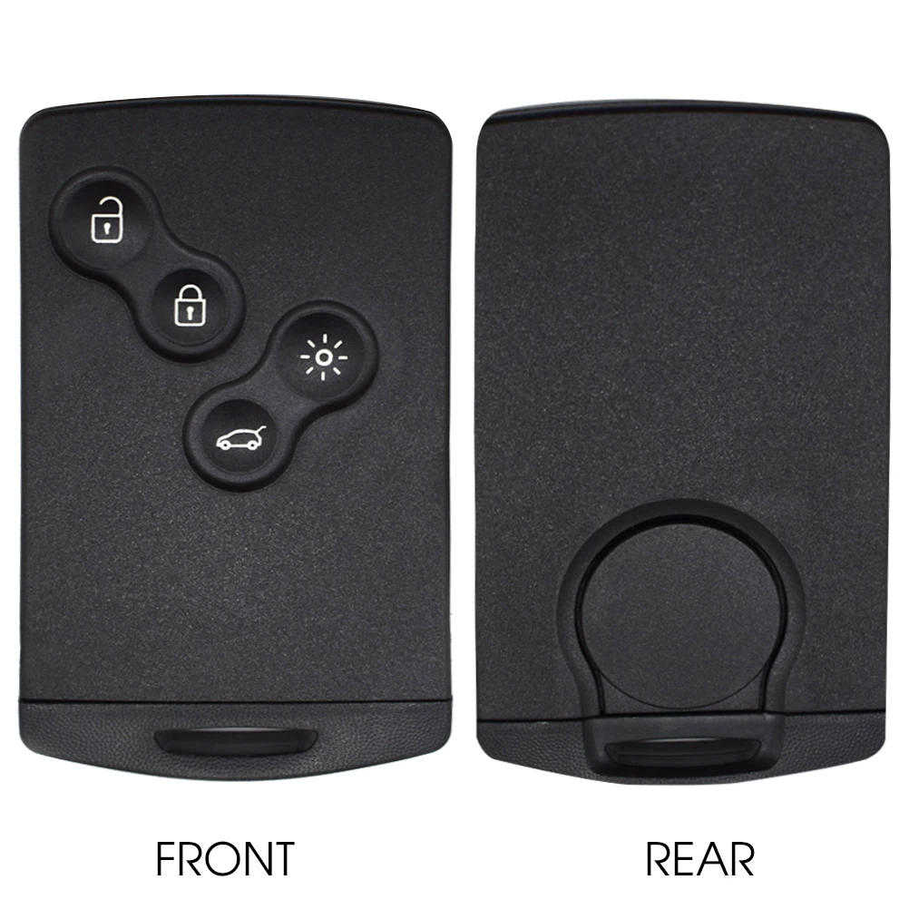Smart Card Remote Car Key Fob Shell For Renault Clio Laguna Koleos ...